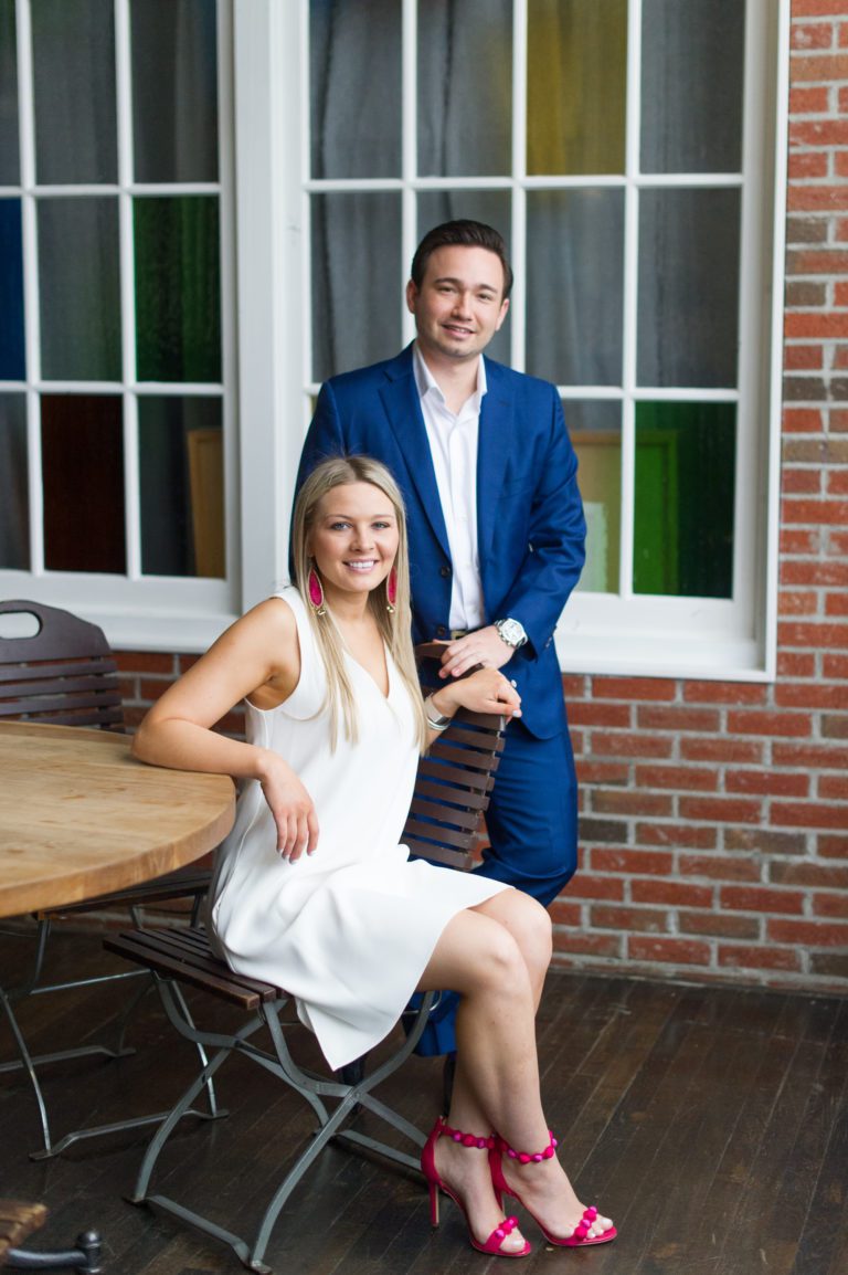 Atlanta Engagement Photos at Ponce City Market